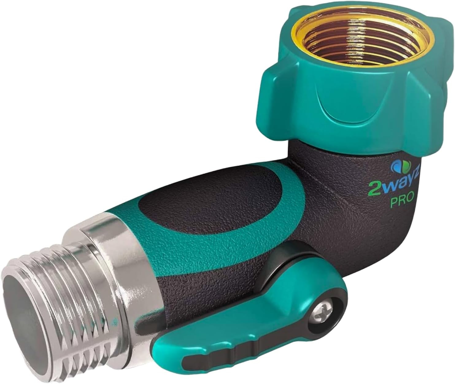 PHYSUN-90 Degree Hose Elbow Angle Connector with Shut Off Valve - 2025 ...