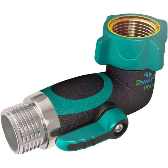 PHYSUN-90 Degree Hose Elbow Angle Connector with Shut Off Valve - 2025 ...
