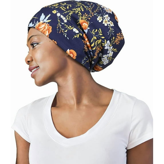 PHYSUN-Adjustable Satin Lined Sleep Cap for Dreadlocks Curly Hair Large ...