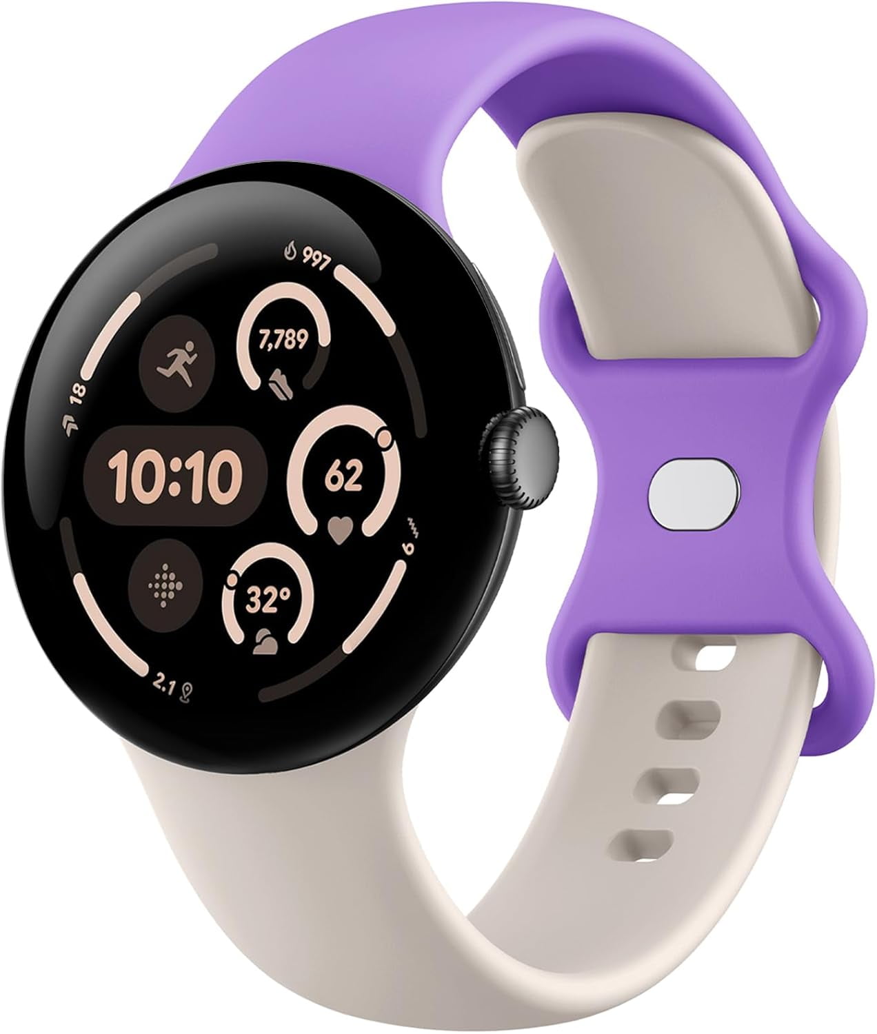 PHYSUN-Band Compatible with Google Pixel Watch 3/4 (45mm), Soft ...