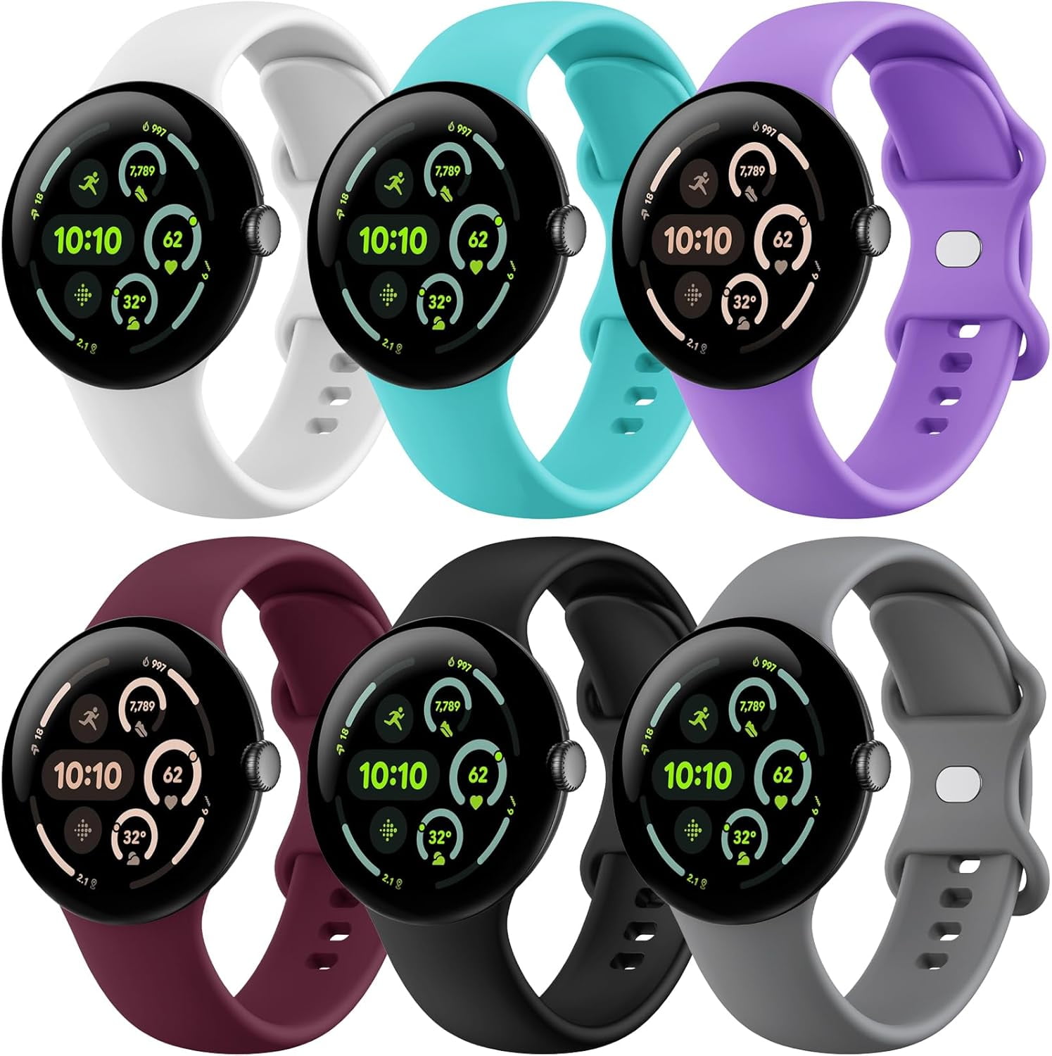 PHYSUN-Band Compatible with Google Pixel Watch 3/4 (45mm), Soft ...