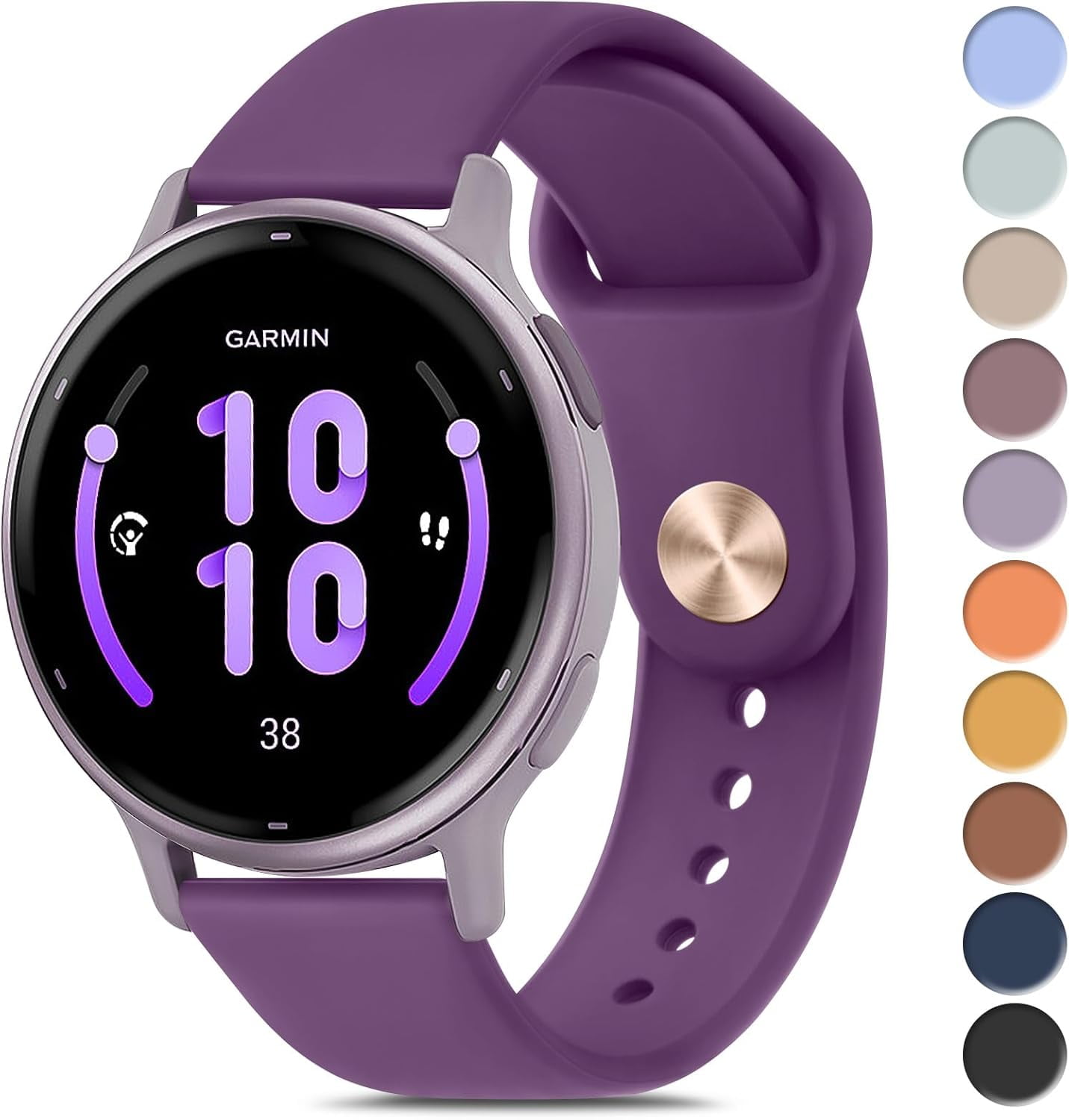 PHYSUN-Bands Compatible with Garmin Vivoactive 5 / Vivoactive 3 Watch ...