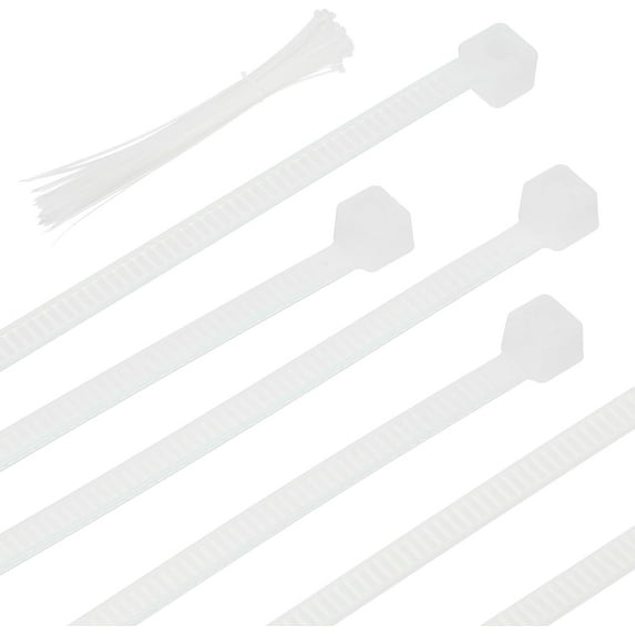 PHYSUN-Cable Zip Ties 12 Inch, 100 Pcs Self-Locking Nylon Wire Tie ...