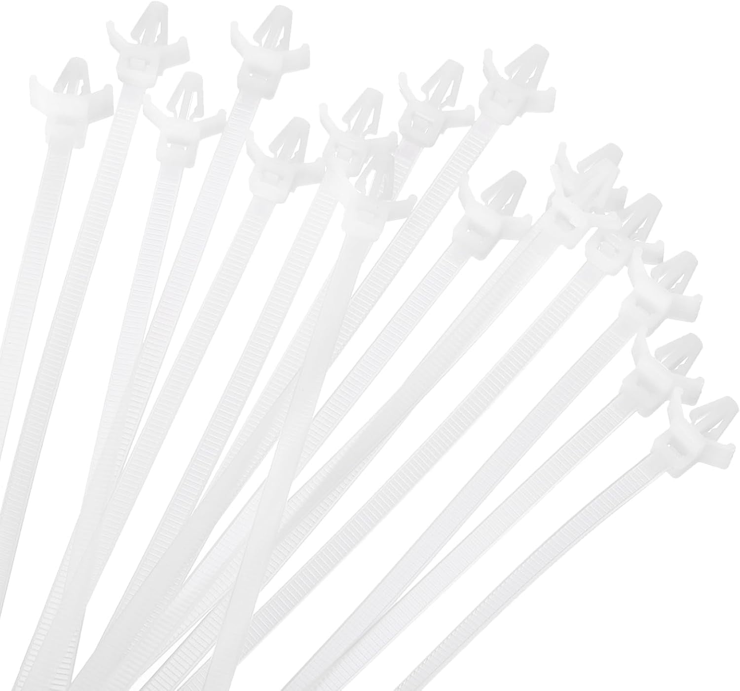 PHYSUN-Cable Zip Ties 5/32 Inch, 250 Pcs 8 Inch Aircraft Head Self ...