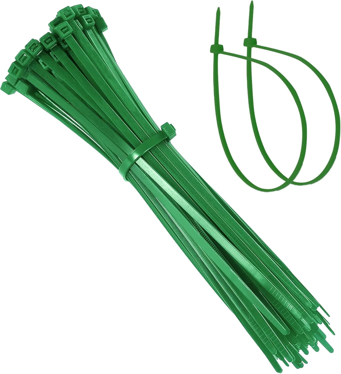 PHYSUN-Cable Zip Ties 8 Inch - 100 Pack Self Locking Nylon Wire Ties ...