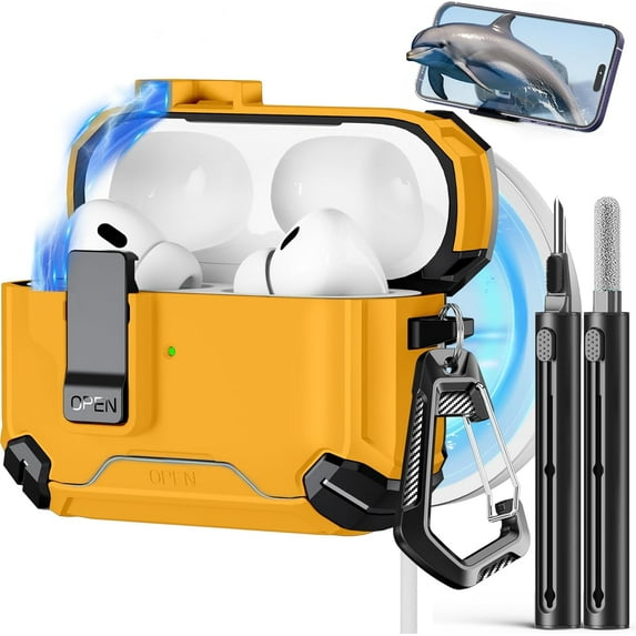 PHYSUN-Compatible with AirPods Pro 2nd/1st Generation Case,Compatible ...