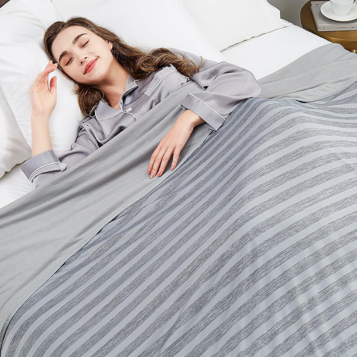 PHYSUN-Cooling Throw Blanket for Hot Sleepers,Arc-Chill Q-Max >0.5 Cool ...