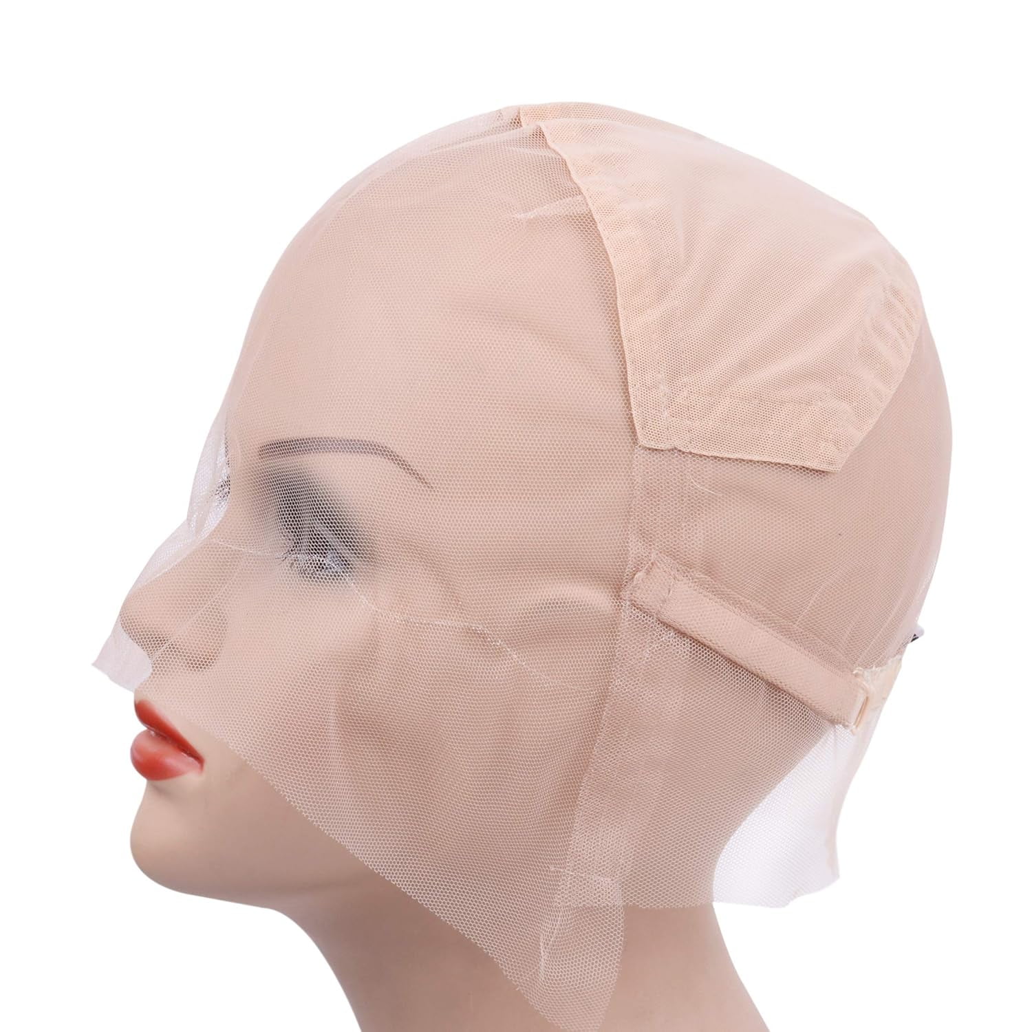 PHYSUN-Full Lace Wig Cap Wig Base with Adjustable Strap Hairnet Cap for ...