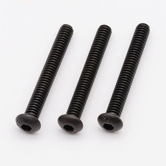 PHYSUN-M10-1.5 x 35mm Button Head Socket Head Cap Screws, Grade 10.9 ...