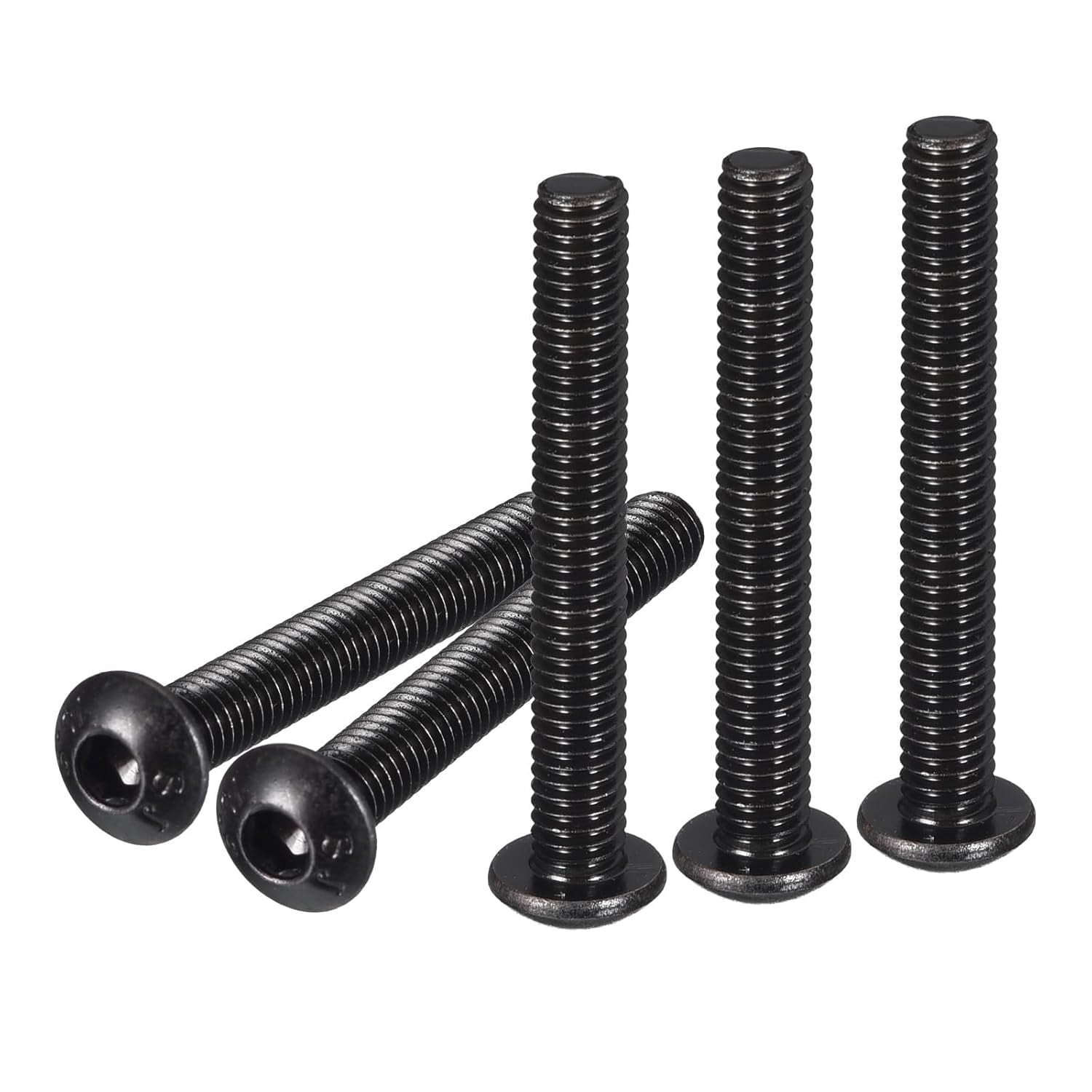 PHYSUN-M4-0.7x35mm Button Head Socket Cap Screws - 100Pack - Good for ...