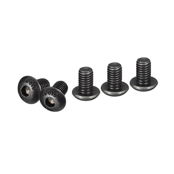 PHYSUN-M5-0.8x8mm Button Head Socket Cap Screws - 50Pack - Good for ...