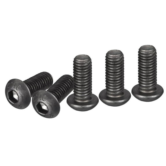 PHYSUN-M8-1.25x20mm Button Head Socket Cap Screws - 25Pack - Good for ...