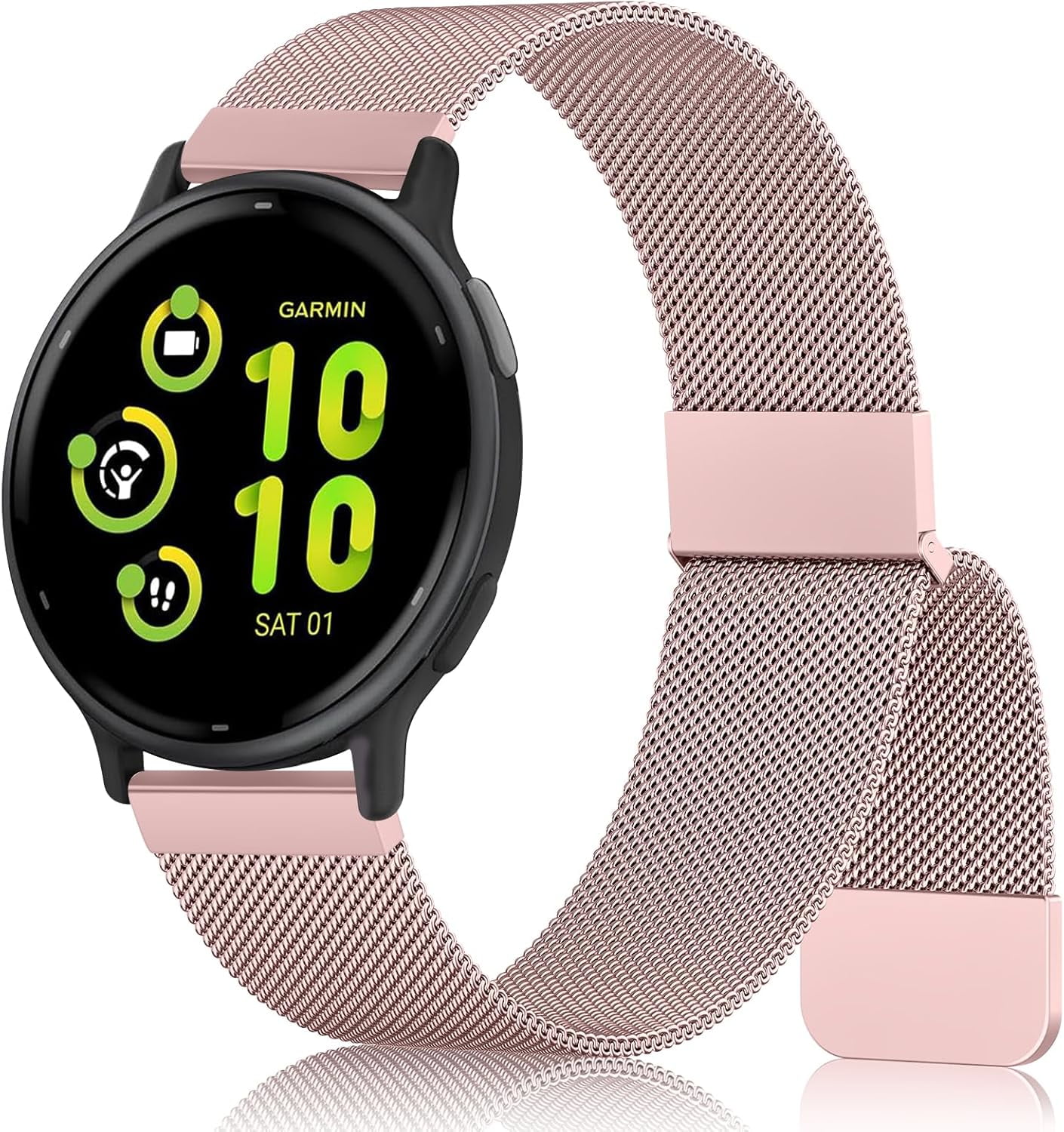 PHYSUN-Metal Bands Compatible with Garmin Vivoactive 6 / Vivoactive 5 ...