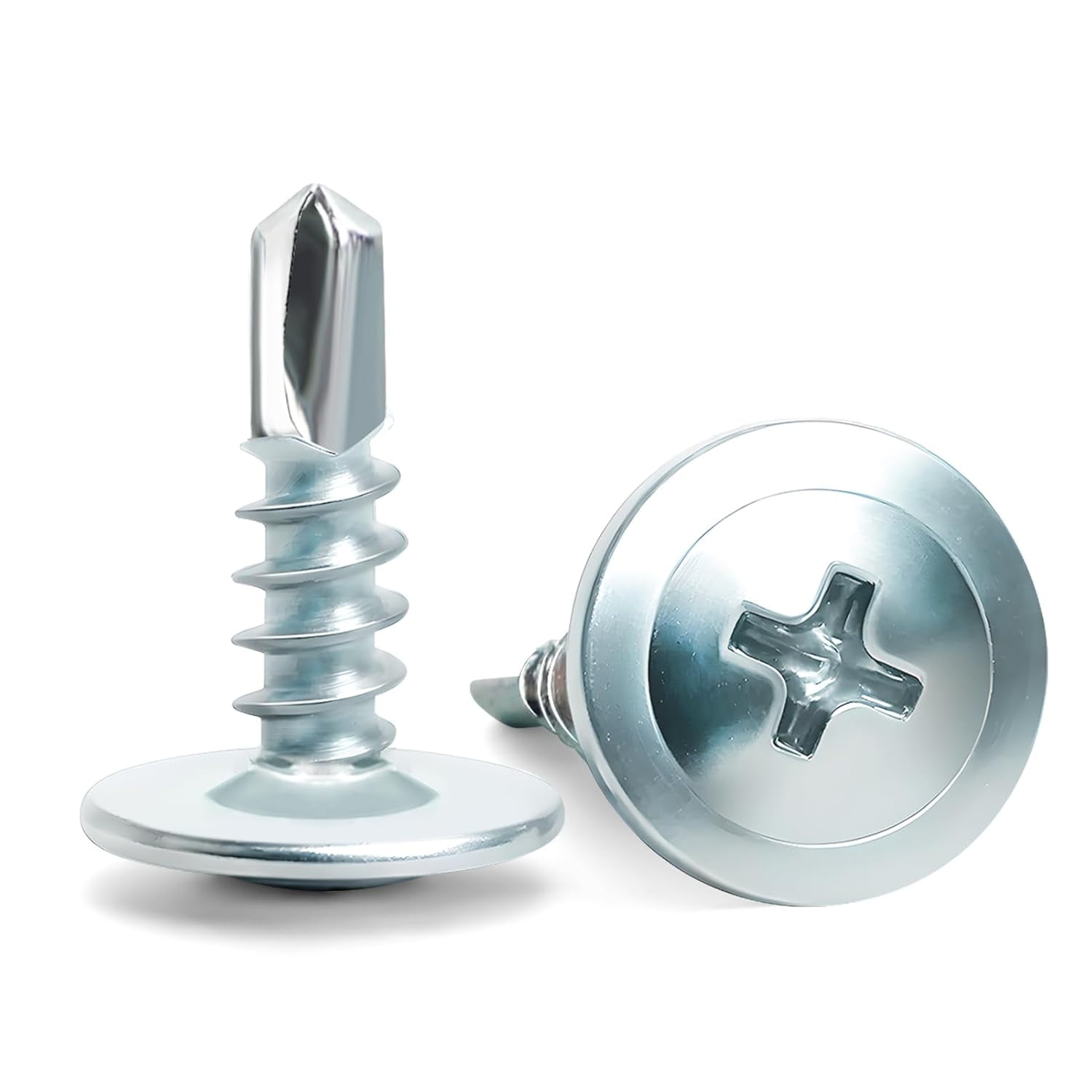 PHYSUN-Sheet Metal Screws #8 x 1/2", 160pcs Phillips Modified Truss ...