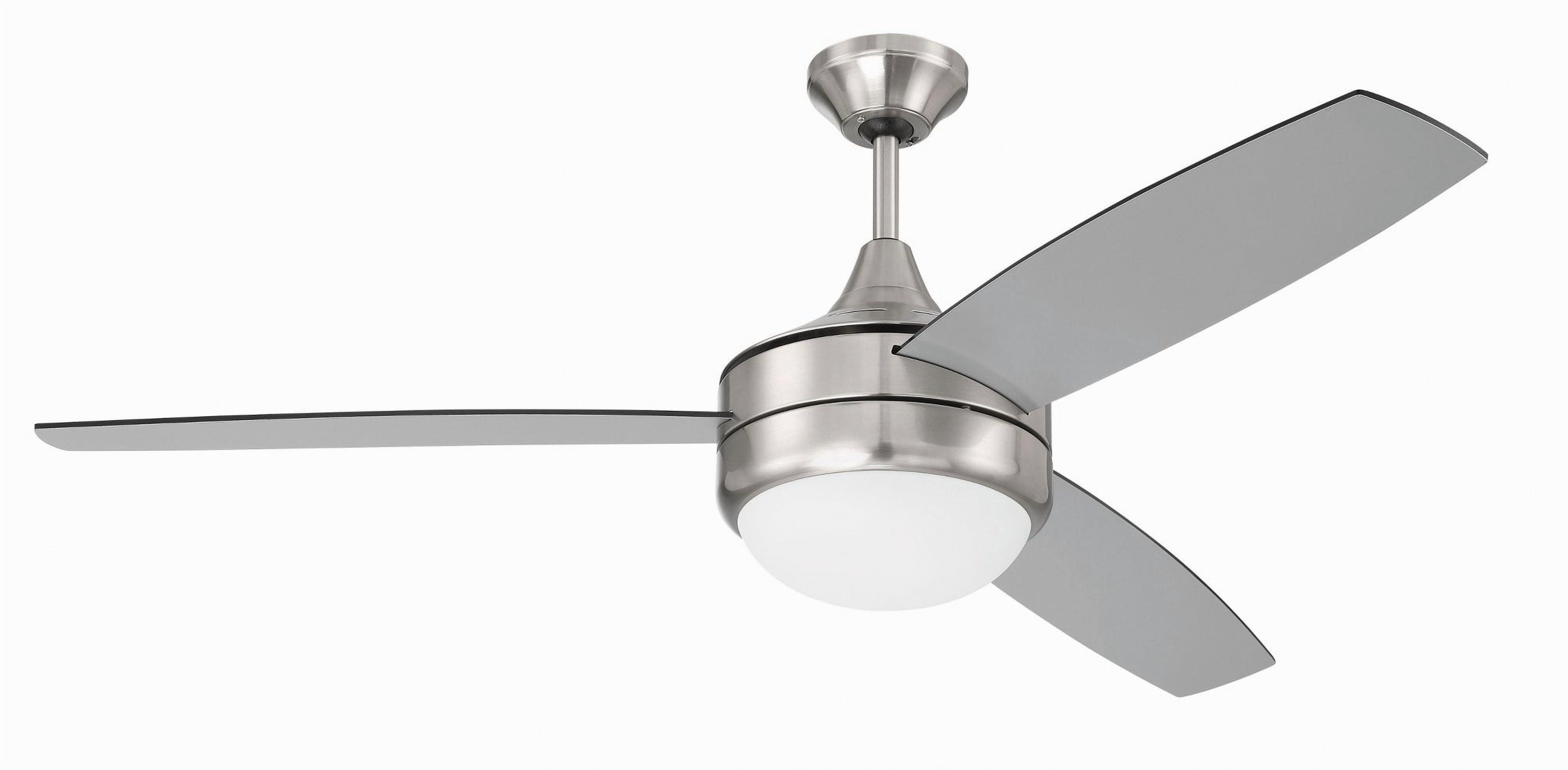 PHZ52BNK3-BNGW Craftmade Lighting Phaze II - 3 Blade Ceiling Fan with ...