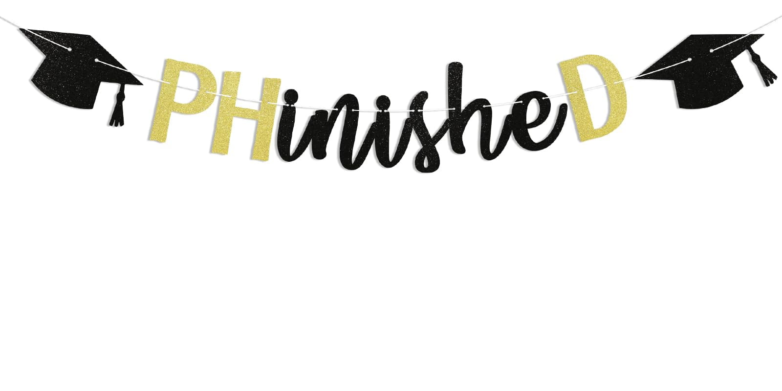 PHinisheD Banner, Congrats PHD DHF10 Sign, Class of 2025 Doctor Degree ...