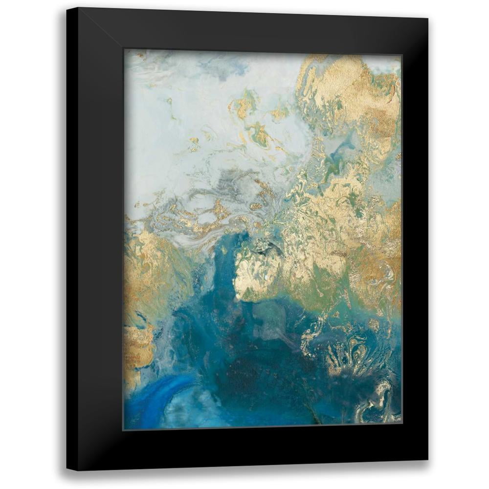 PI Galerie 11x14 Black Modern Framed Museum Art Print Titled - Ocean ...