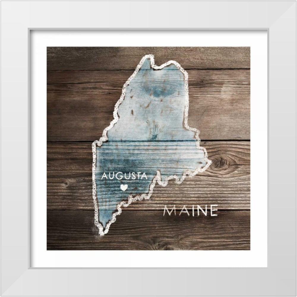 PI Galerie 12x12 White Modern Wood Framed Museum Art Print Titled ...