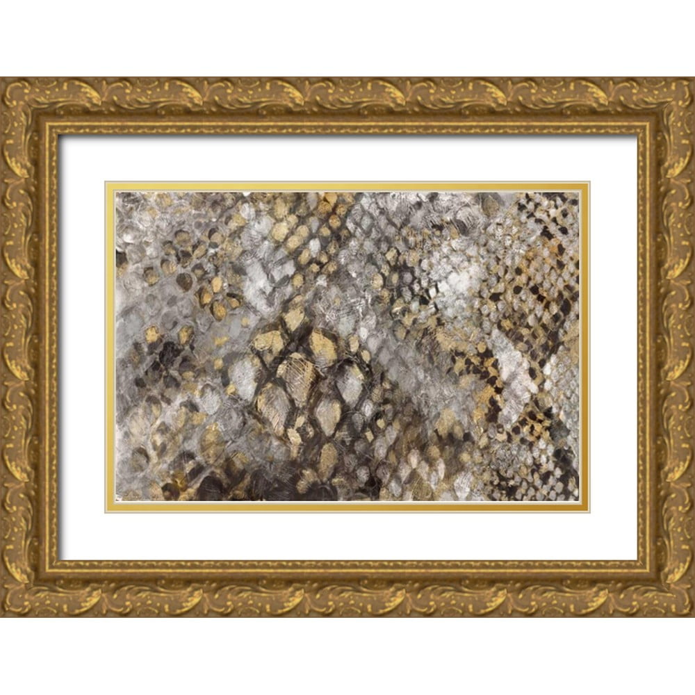 PI Galerie 14x11 Gold Ornate Wood Framed with Double Matting Museum Art ...