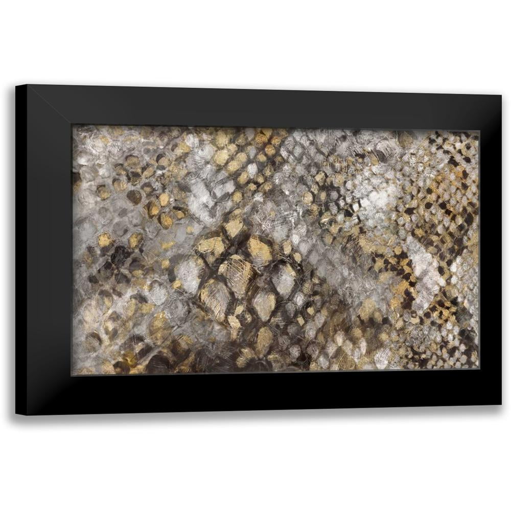 PI Galerie 24x17 Black Modern Framed Museum Art Print Titled - Snake ...