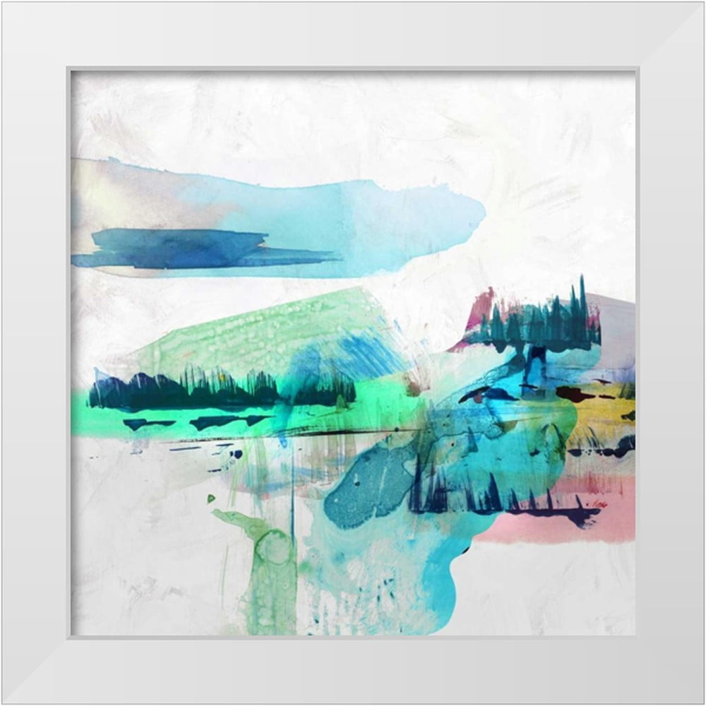 PI Galerie 26x26 White Modern Wood Framed Museum Art Print Titled ...