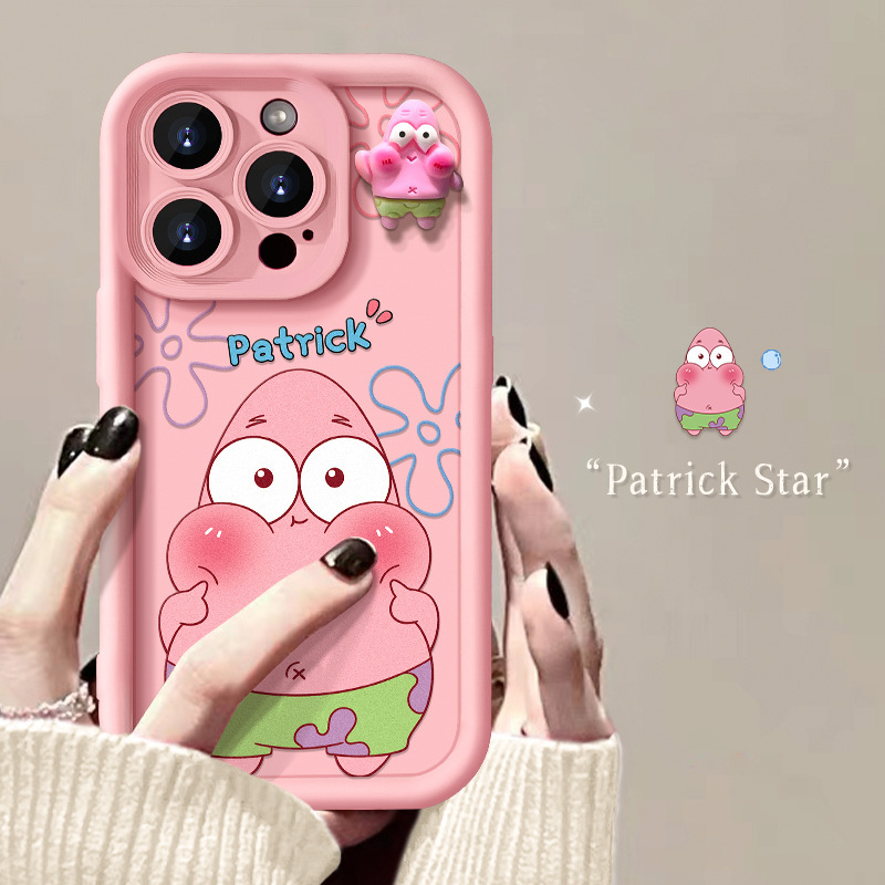 PI Star action figure for Apple 15promax phone case iphone14/13 Scrub ...