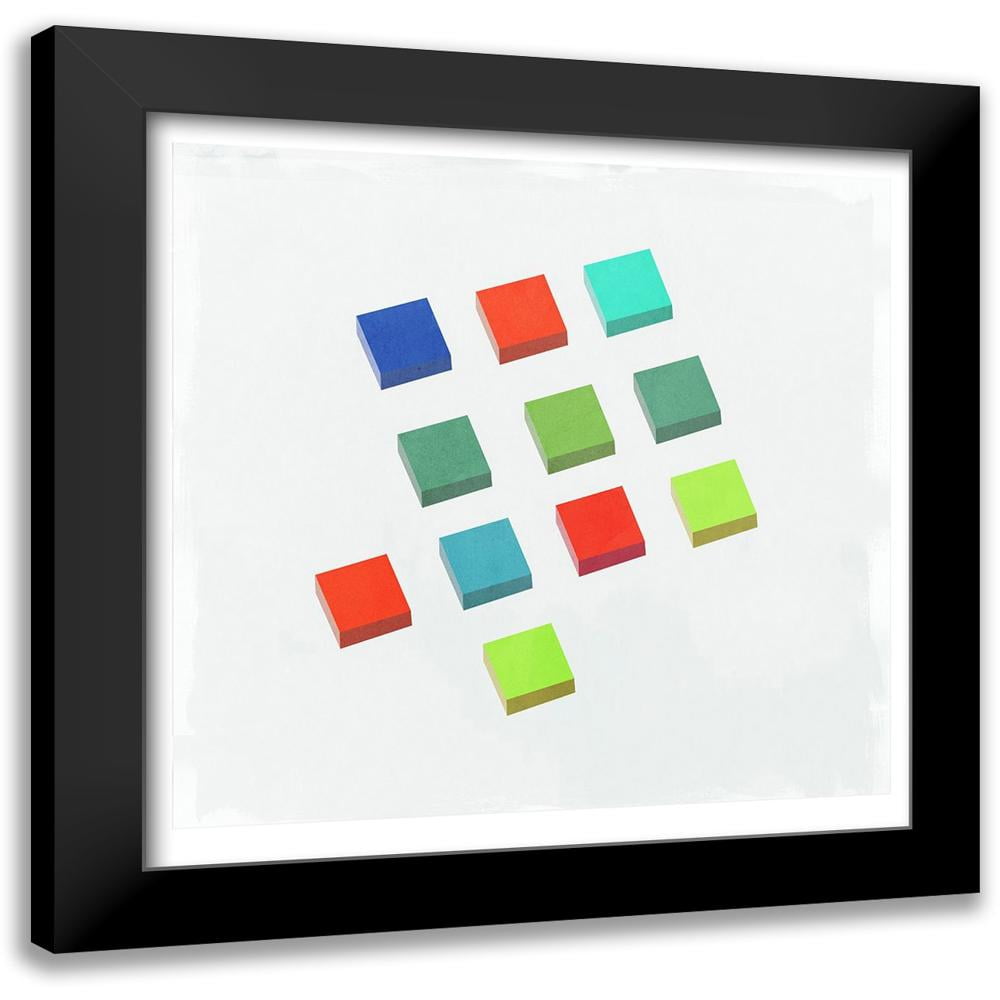 PI Studio 15x15 Black Modern Framed Museum Art Print Titled - Colour ...