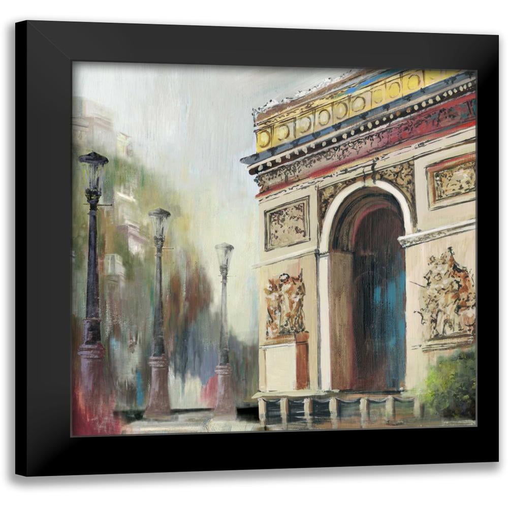 PI Studio 15x15 Black Modern Framed Museum Art Print Titled - Round ...