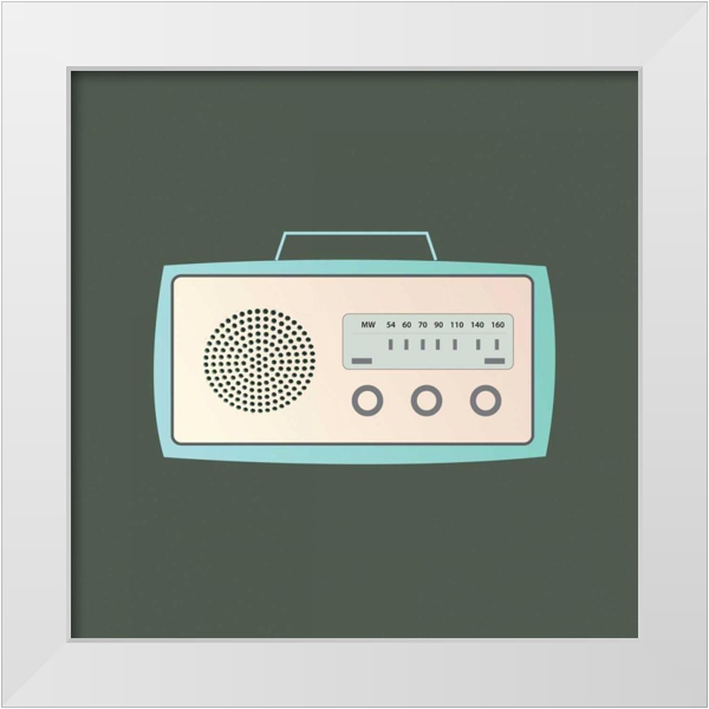 PI Studio 15x15 White Modern Wood Framed Museum Art Print Titled - MCM ...