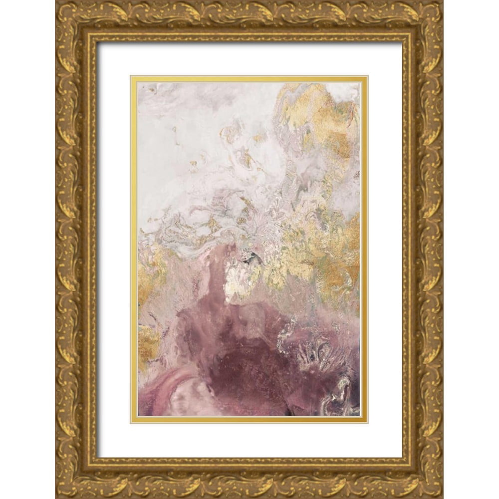 PI Studio 17x24 Gold Ornate Wood Framed with Double Matting Museum Art ...