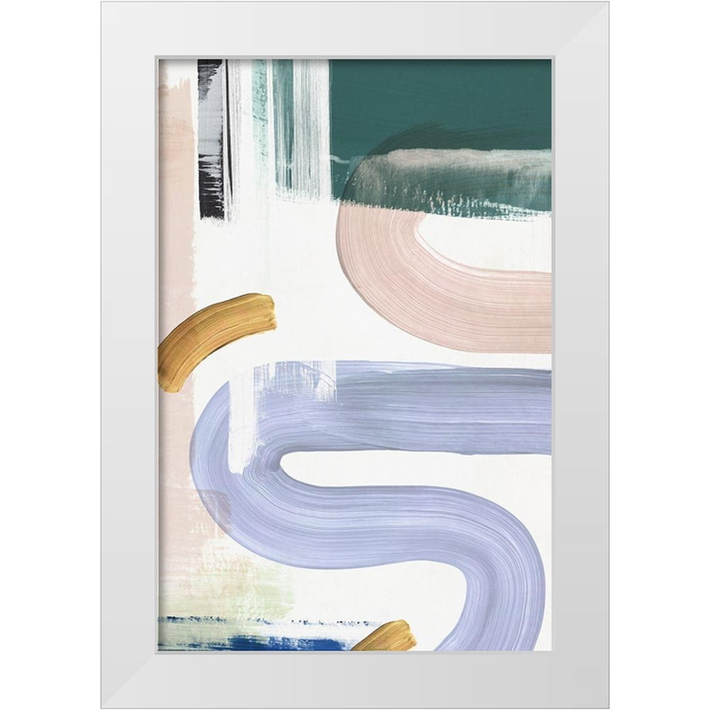 PI Studio 17x24 White Modern Wood Framed Museum Art Print Titled ...