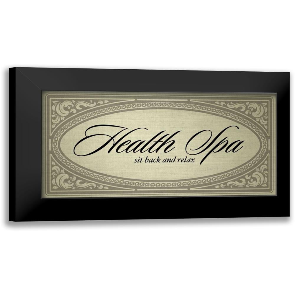 PI Studio 18x11 Black Modern Framed Museum Art Print Titled - Health ...