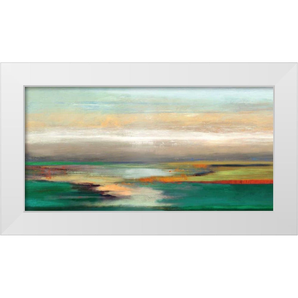 PI Studio 18x11 White Modern Wood Framed Museum Art Print Titled ...