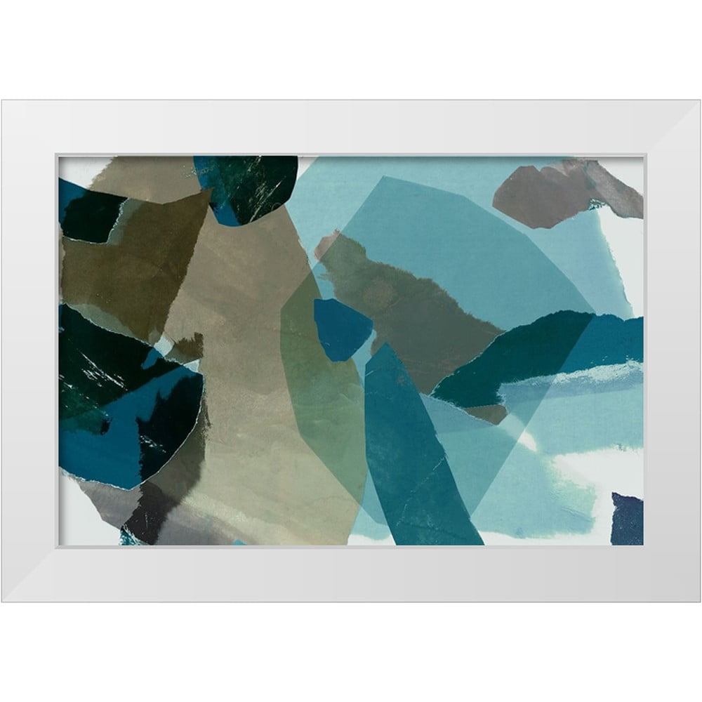 PI Studio 18x13 White Modern Wood Framed Museum Art Print Titled ...