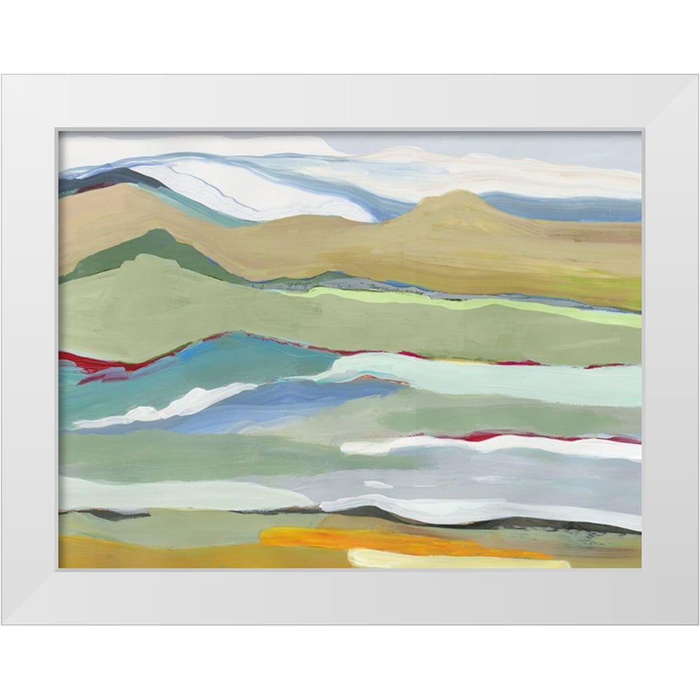 PI Studio 18x15 White Modern Wood Framed Museum Art Print Titled ...