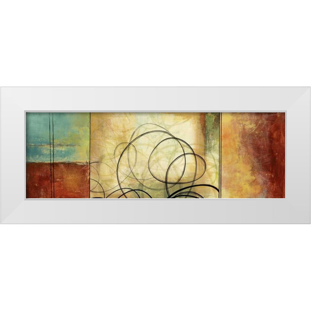 PI Studio 18x9 White Modern Wood Framed Museum Art Print Titled ...