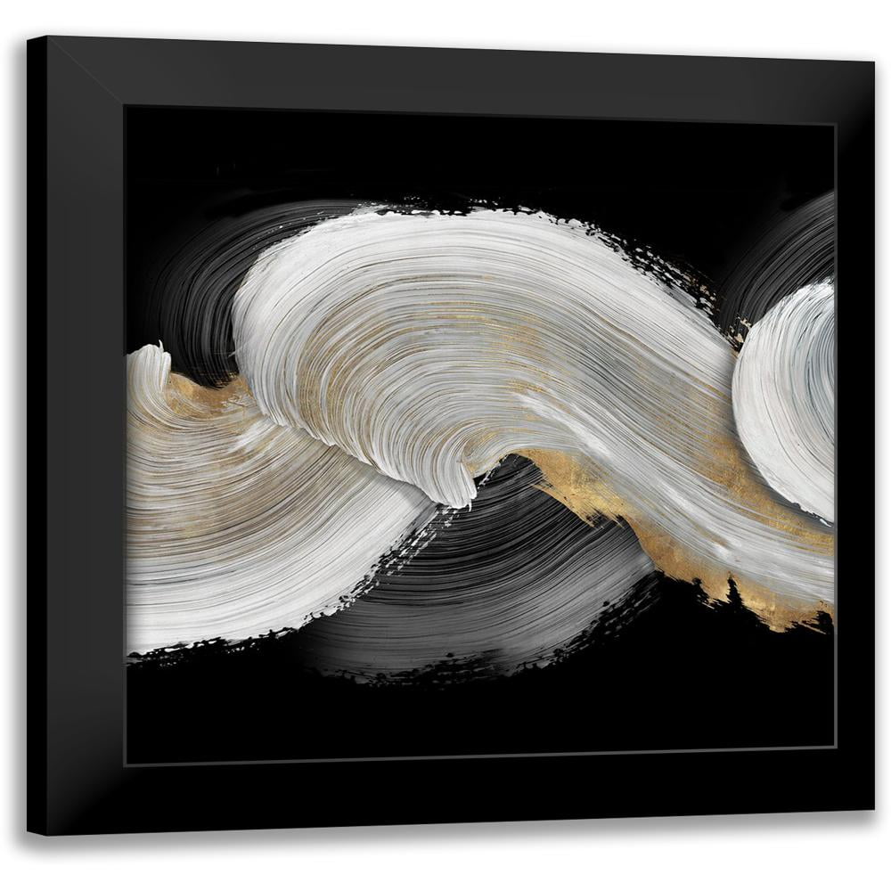 PI Studio 20x20 Black Modern Framed Museum Art Print Titled - White ...