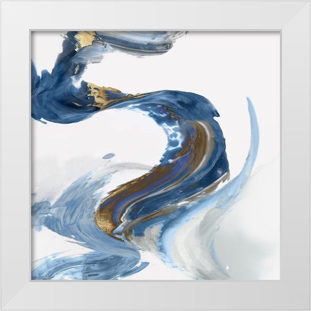 PI Studio 20x20 White Modern Wood Framed Museum Art Print Titled ...