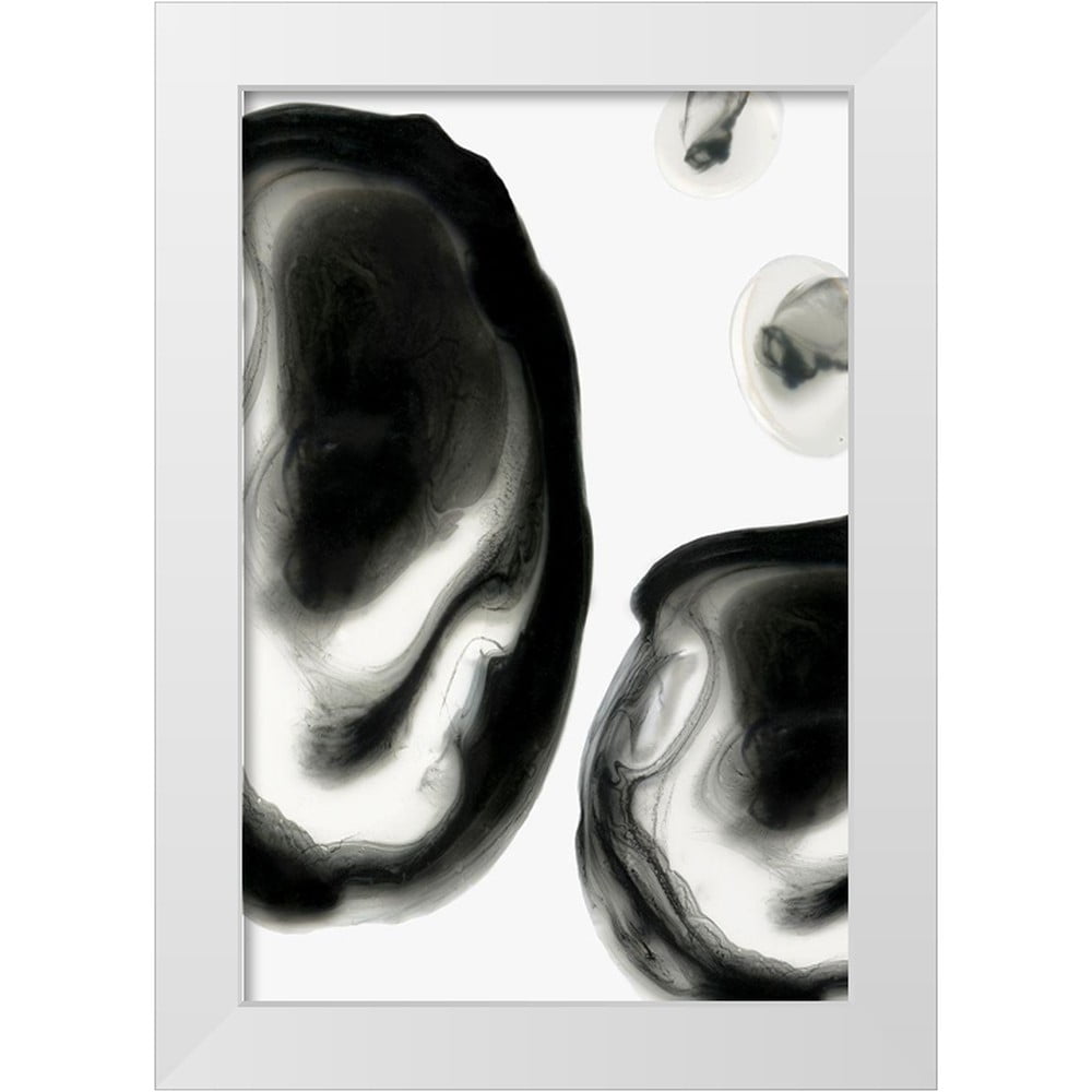 PI Studio 23x32 White Modern Wood Framed Museum Art Print Titled - Neutral Blobs II - Walmart.com