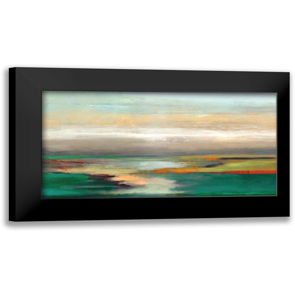 PI Studio 24x14 Black Modern Framed Museum Art Print Titled - Mondrian ...