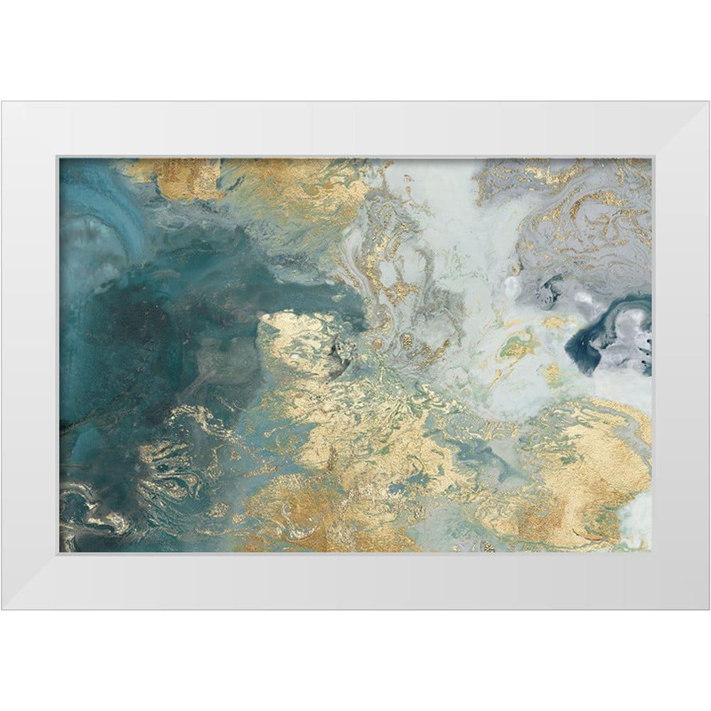 PI Studio 24x17 White Modern Wood Framed Museum Art Print Titled ...