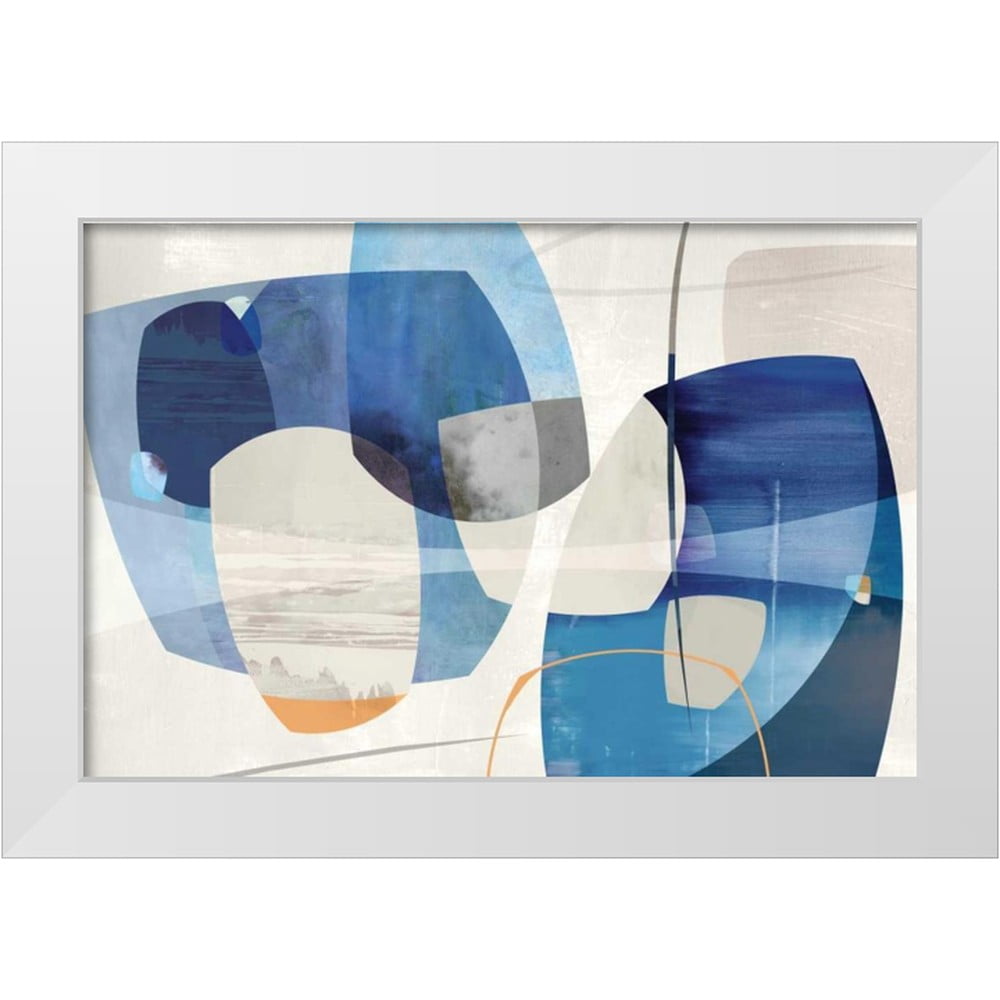 PI Studio 24x17 White Modern Wood Framed Museum Art Print Titled ...