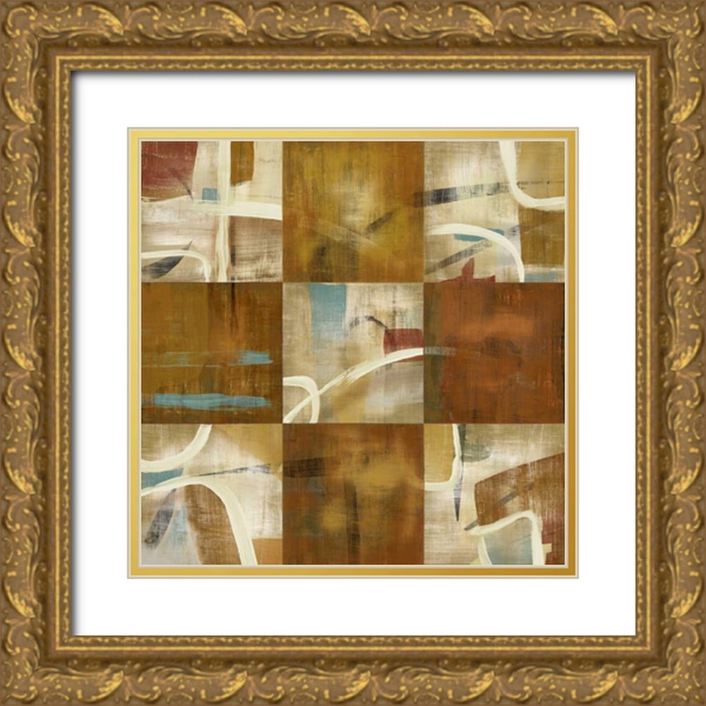 PI Studio 26x26 Gold Ornate Wood Framed with Double Matting Museum Art Print Titled ...