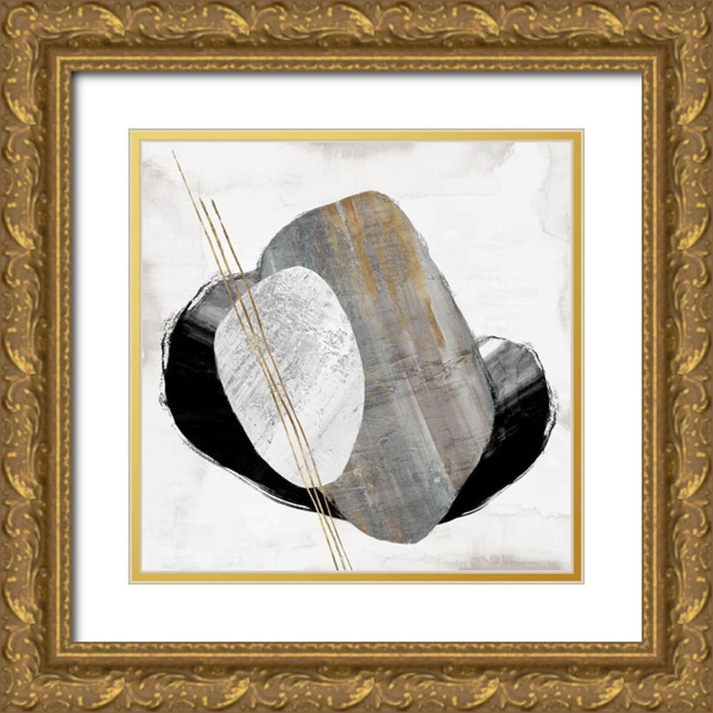 PI Studio 26x26 Gold Ornate Wood Framed with Double Matting Museum Art ...