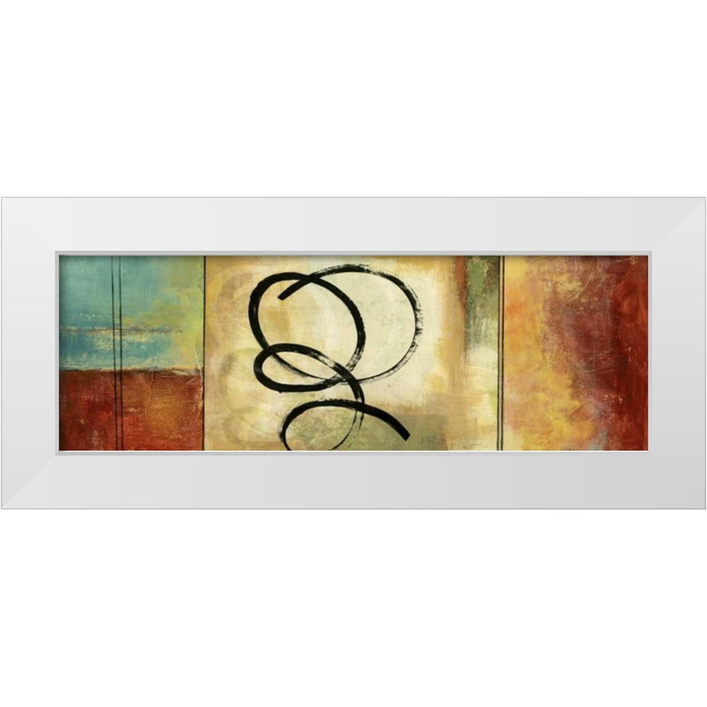 PI Studio 32x13 White Modern Wood Framed Museum Art Print Titled ...