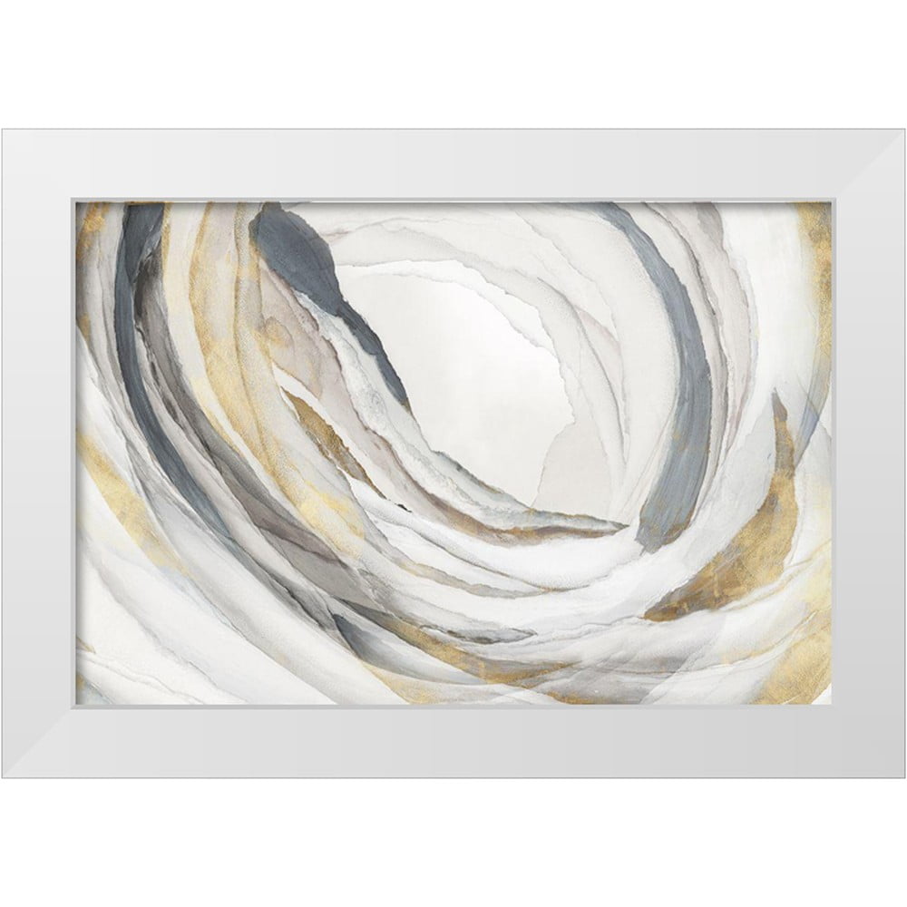 PI Studio 32x23 White Modern Wood Framed Museum Art Print Titled - Ripped Paper - Walmart.com