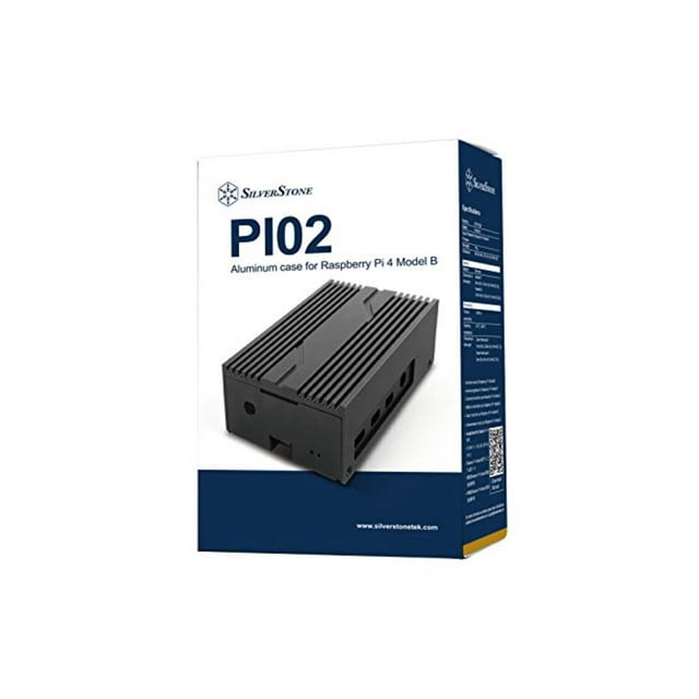SilverStone Technology PI02B 65 mm Enhanced Thermal Cooling Aluminum ...