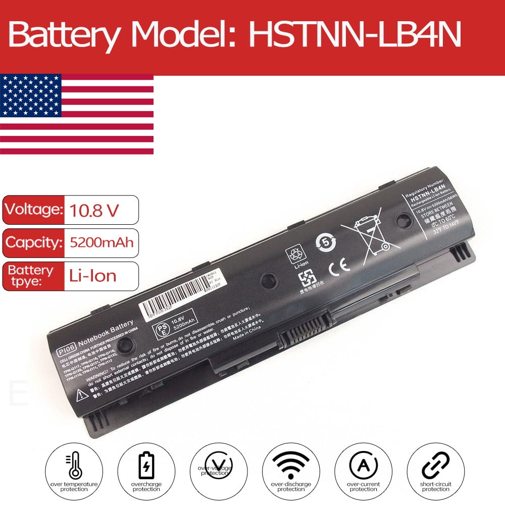 PI06 Laptop Battery for HP Pavilion 17-e148ca 17-e009wm 17-e010us 17 ...