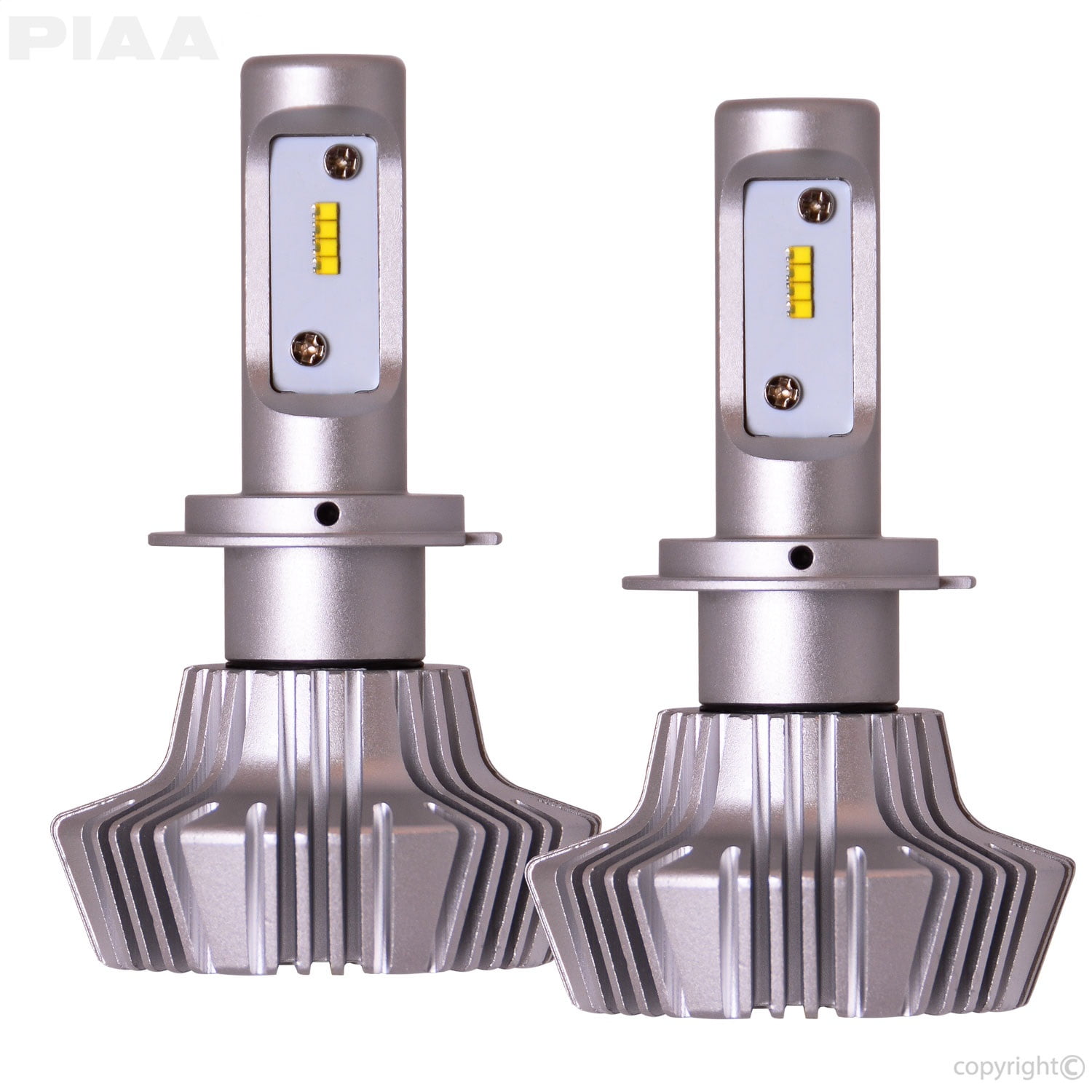 PIAA 26-17307 H7 Platinum LED Replacement Bulb; 25W; 6000K; 4000LM ...