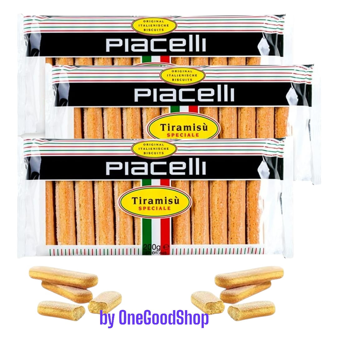 PIACELLI Light & Airy Texture Ladyfingers - Authentic Italian Sponge ...